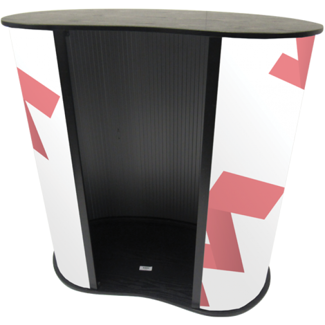 Promotional Curved Counter | Display Counter| Counters | Portable Counters